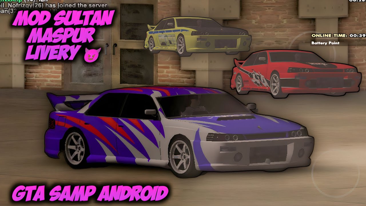 MOD SULTAN MIRIP @maspuur REMAKE LIVERY FAST AND FURIOUS TUNABLE GTA SA ...