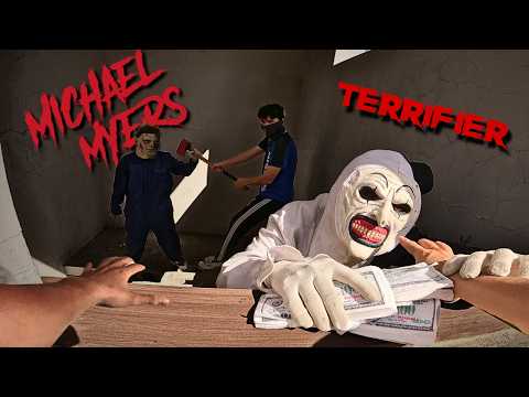 Parkour POV vs Terrifier & Mychael myers || ESCAPING IN REAL LIFE | Ep : 42