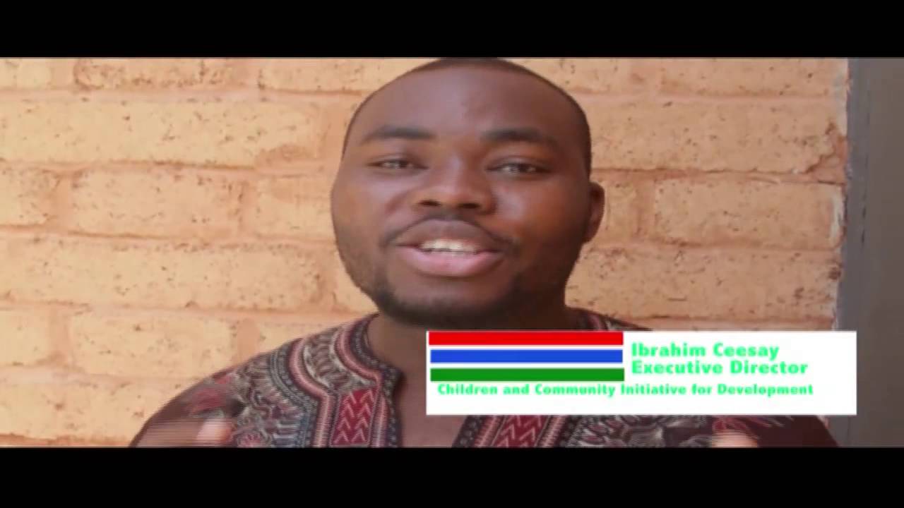 Ibrahim Ceesay- Executive Director Chirldren and Community Initiative ...