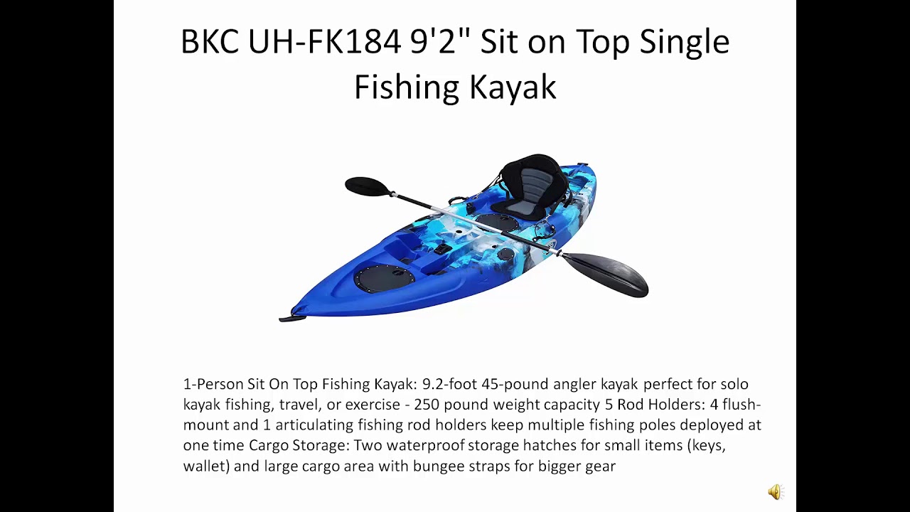 Top 4 Fishing Kayaks for 2019 and 2020 (The Best Ones) - YouTube