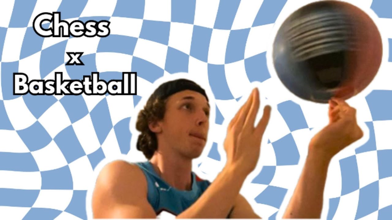 Winning a Chess Game While Spinning a Basketball - YouTube