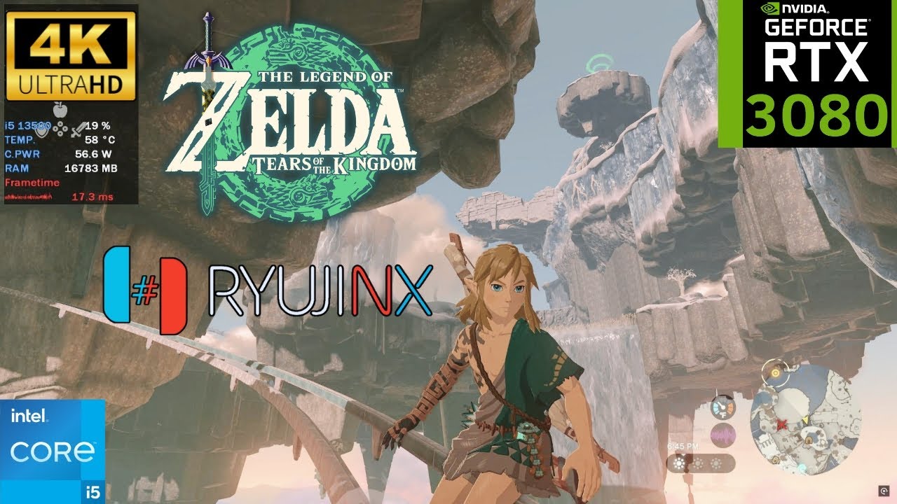 TOTK Optimizer 1.5.5 | Zelda: Tears of the Kingdom (RYUJINX) RTX 3080 ...