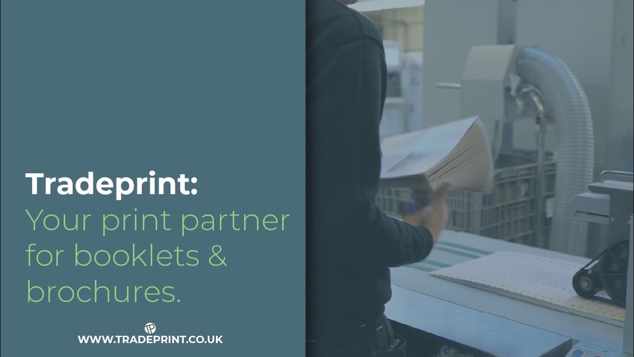 Tradeprint: Your print partner for Booklets and Brochures - YouTube