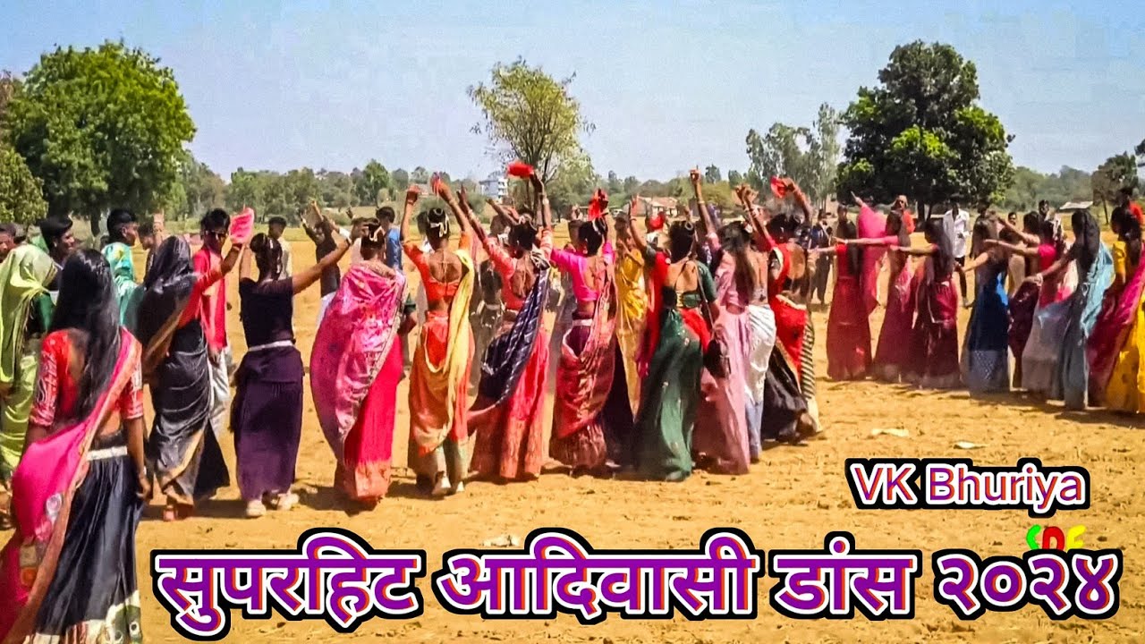 Beautiful Aadivasi Timli Dance - VK Bhuriya New Timli Gaana 2024 ...