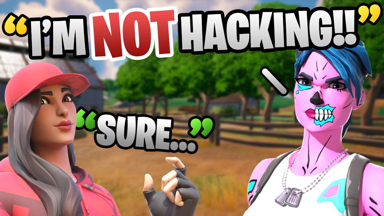 Fortnite Hacker Joins My Party... - YouTube