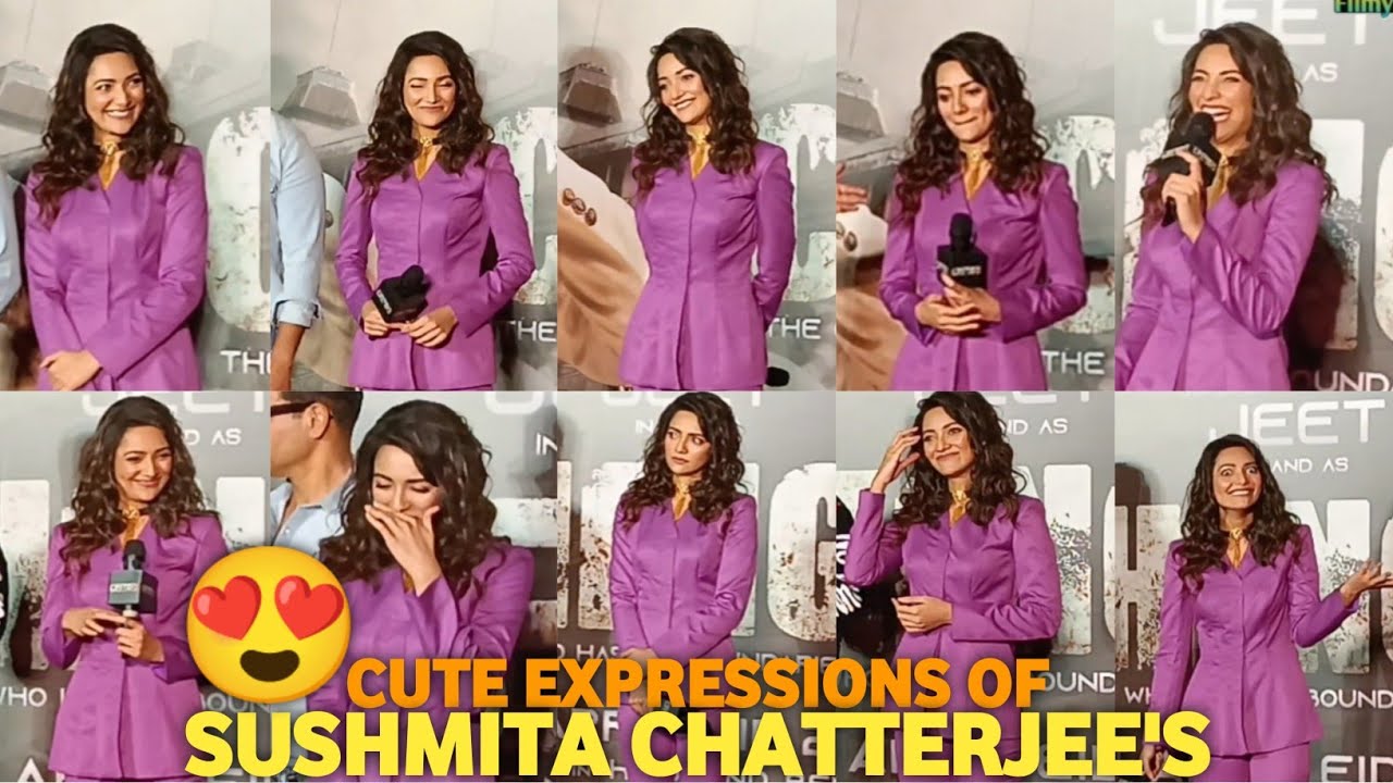 Gorgeous 😍🤩SUSHMITA CHATTERJEE'S Cute Expressions will WIN YOUR HEARTS ...