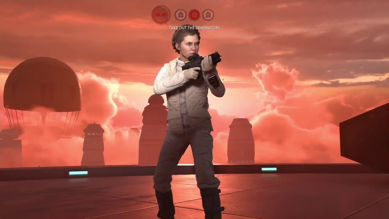 Star Wars Battlefront: Best of Princess Leia compilation - YouTube