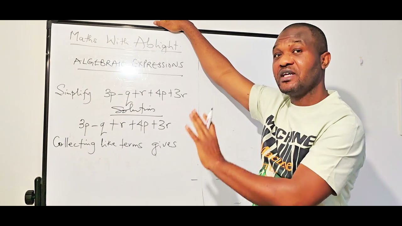 MATHS WITH ABLIGHT. ALGEBRAIC EXPRESSIONS. - YouTube