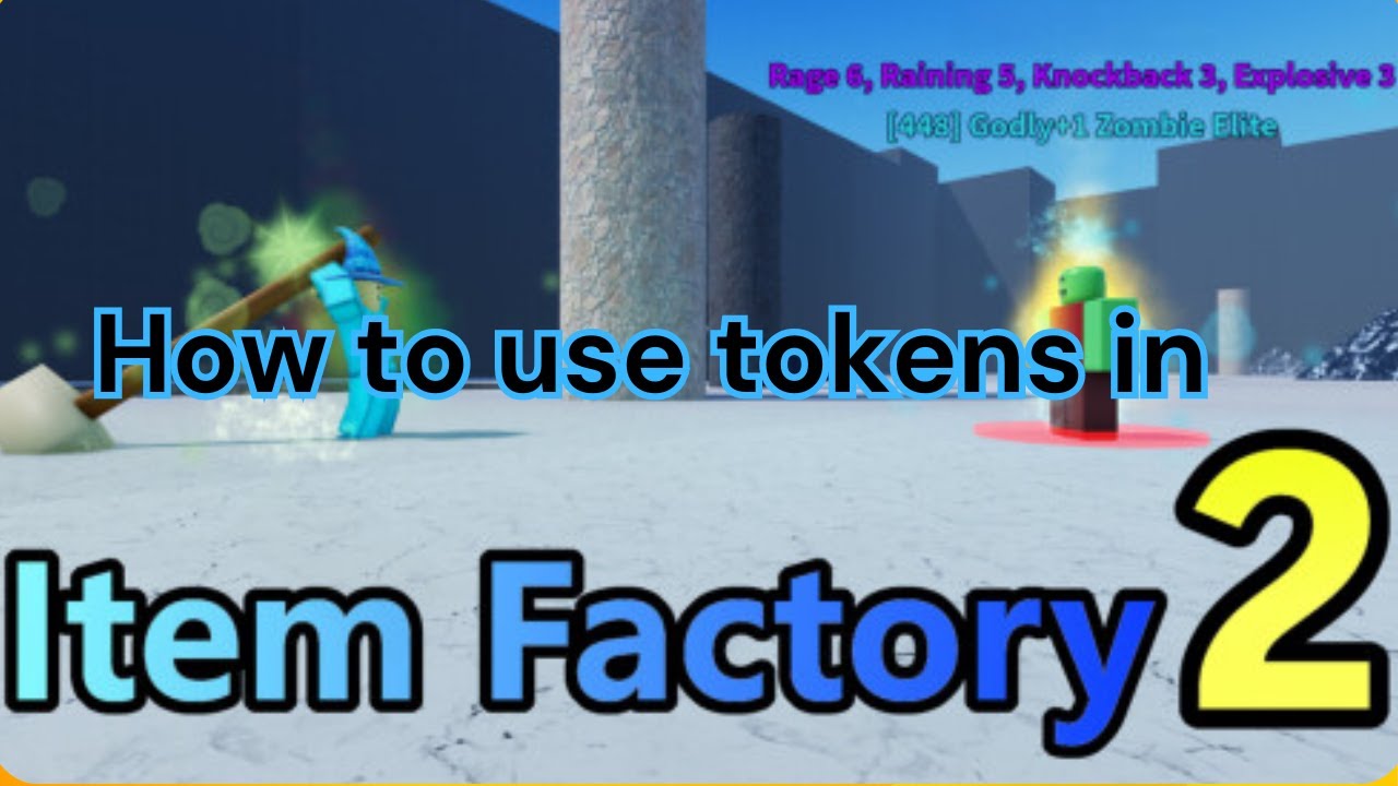 How to use tokens in item factory 2 - YouTube