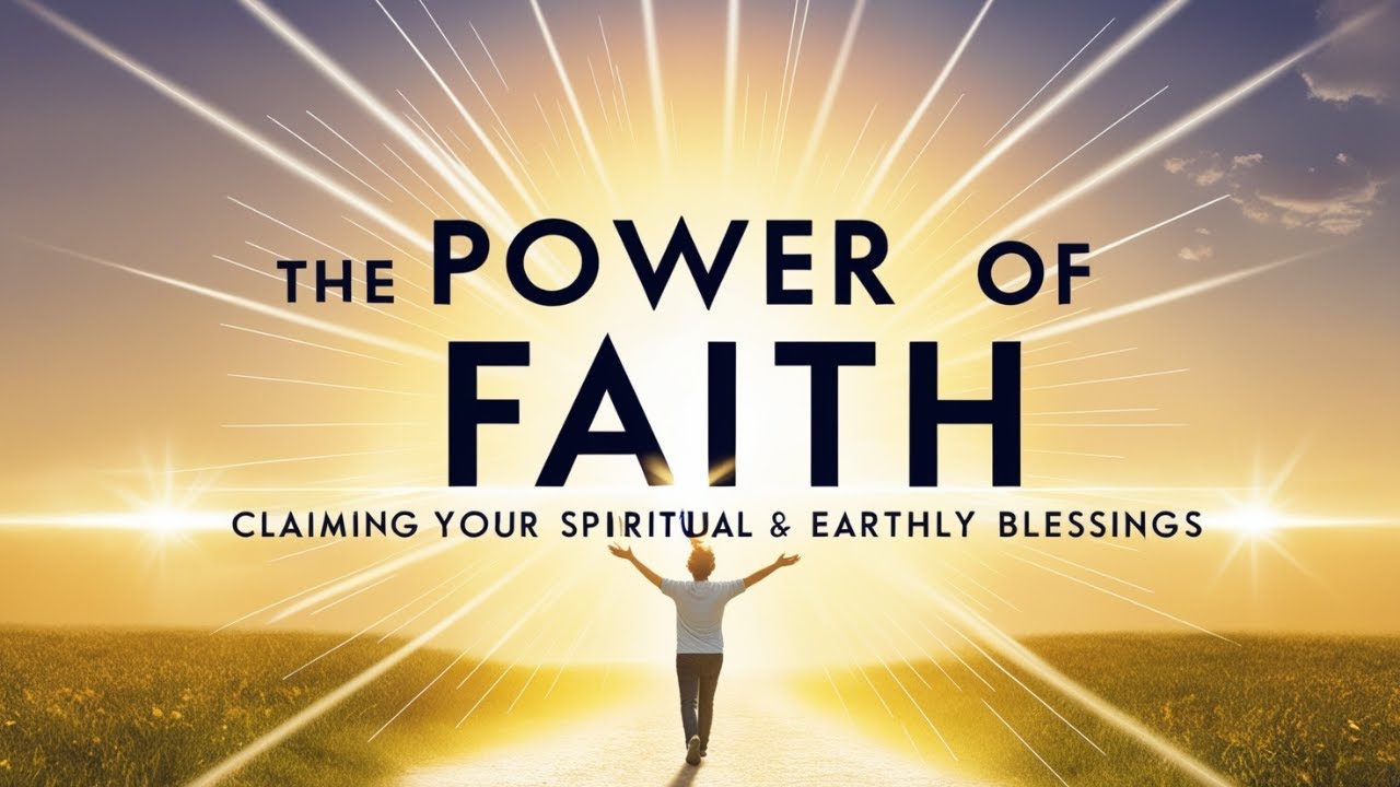 The Power of Faith: Claiming Your Spiritual and Earthly Blessings - YouTube