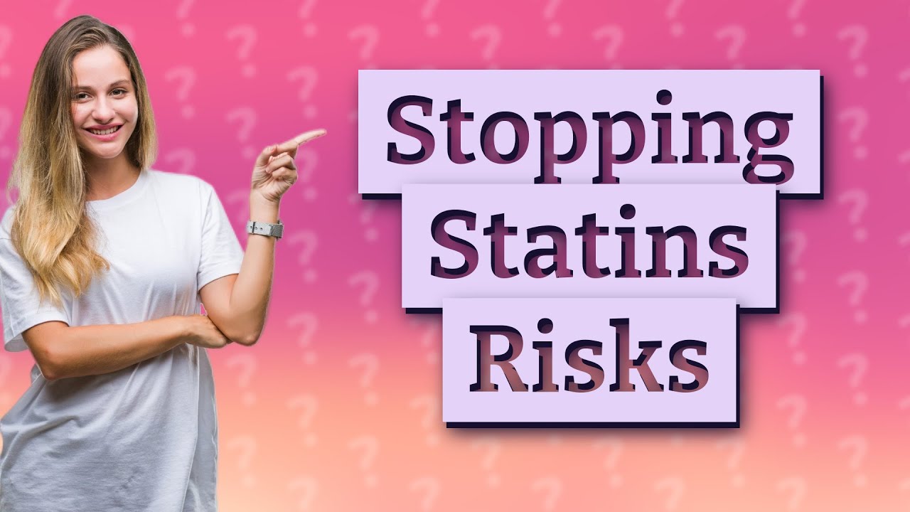 Is it safe to stop statins abruptly? - YouTube