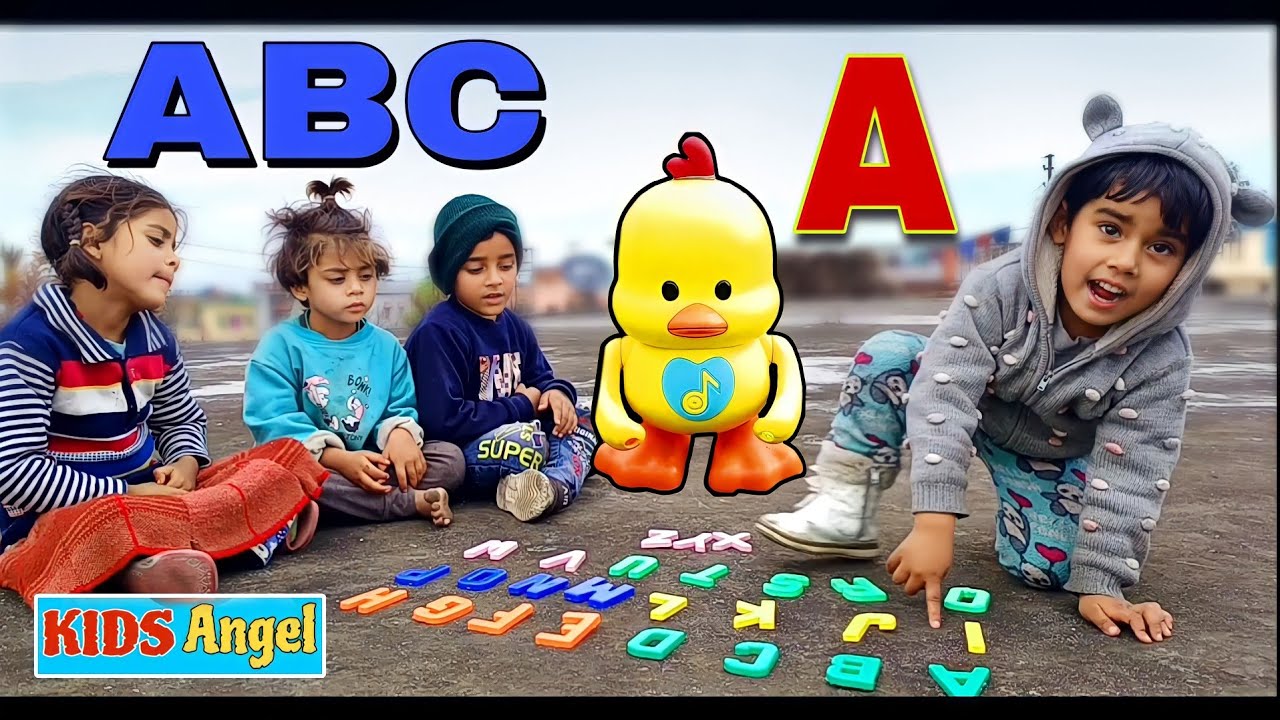 Abc Learning for kids || Nursery LKG Rhymes + Kids Game - YouTube
