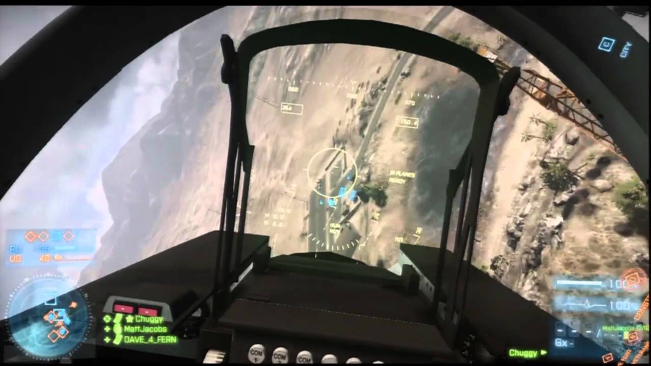 BF3 - How to Jet! (Full length BF3 Conquest gameplay!) - YouTube