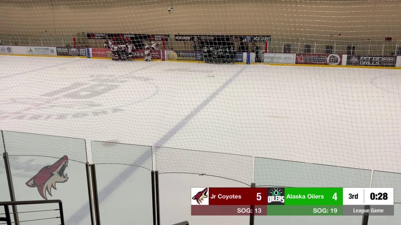Jr Coyotes v Alaska Oilers - YouTube