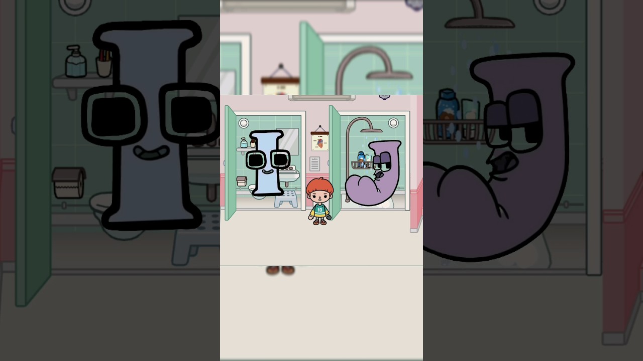Alphabet lore & Toca life World. Toca Boca. (part 1) - YouTube