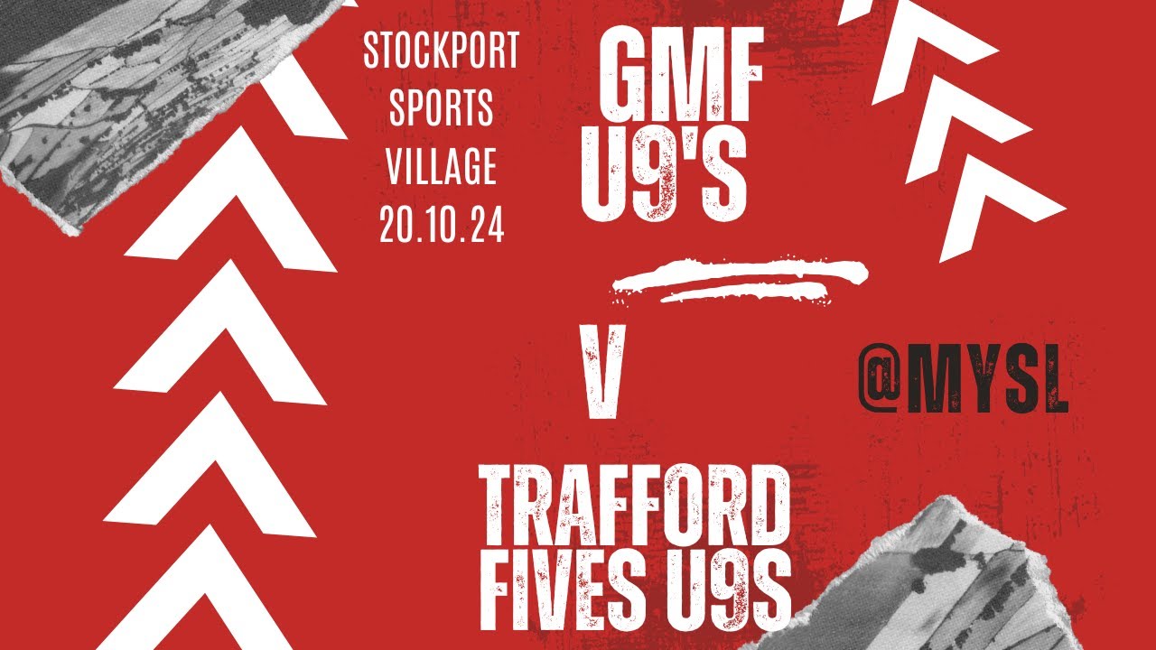 Match of the Day GMF v Trafford Fives Football - YouTube