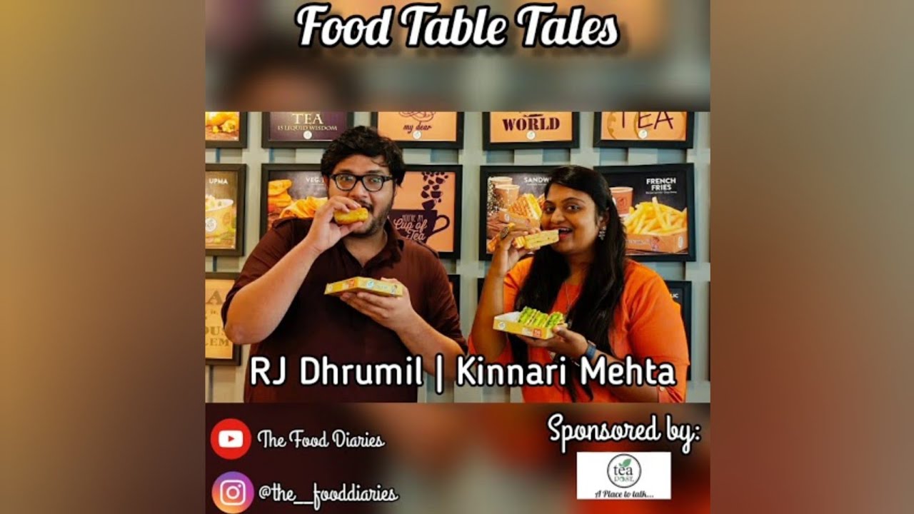 Food Table Tales | RJ Dhrumil X Kinnari | The Food Diaries | Part 1 - YouTube