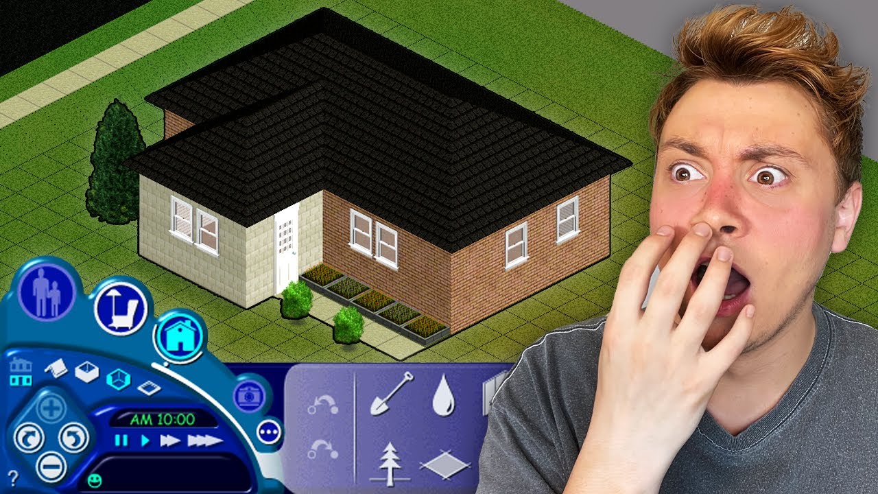 Trying To Build A House In The Sims 1 (But It's 2022) - YouTube