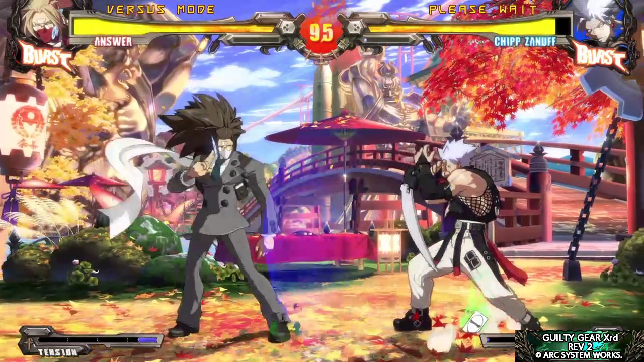 Guilty Gear Xrd REV 2 - Answer VS Chipp Zanuff - YouTube