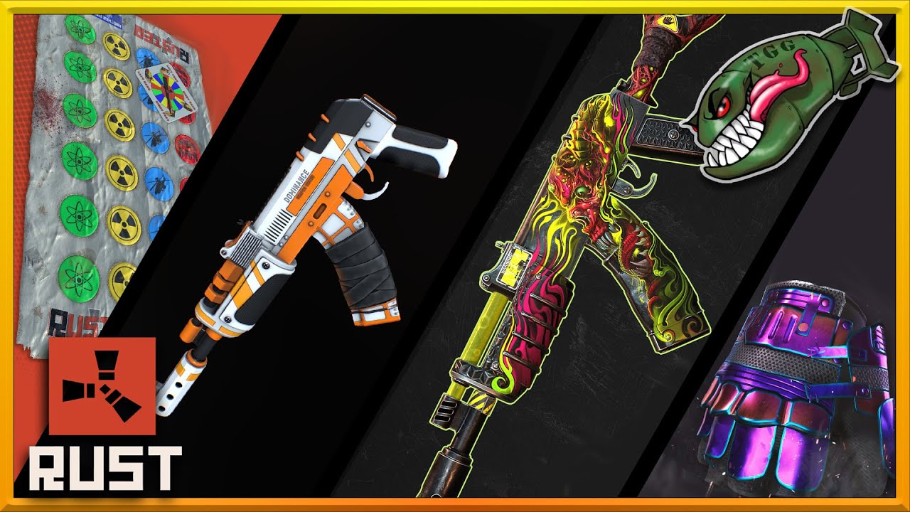 Rust Top Skins | Cartographer, Observer, Acid, Sapphire, Dominance ...