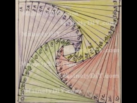 Make your own Iris Folding Template - YouTube