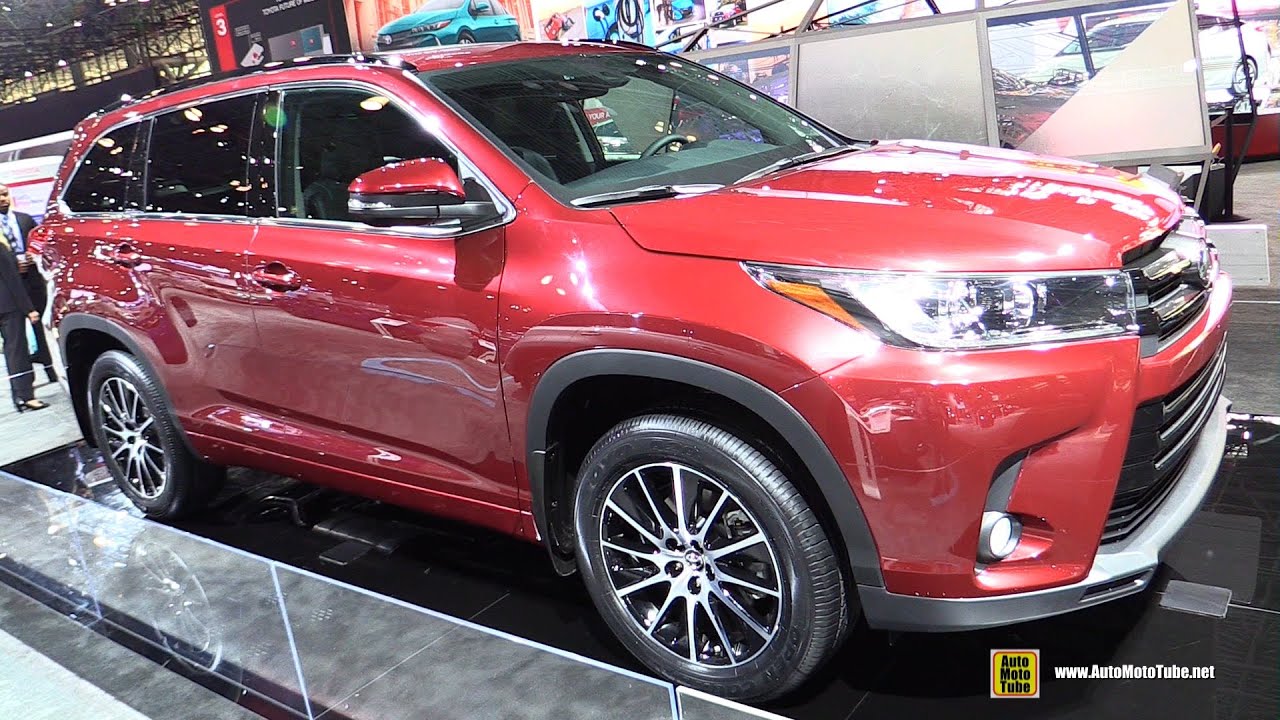 2017 Toyota Highlander SE - Exterior Walkaround - 2016 New York Auto ...