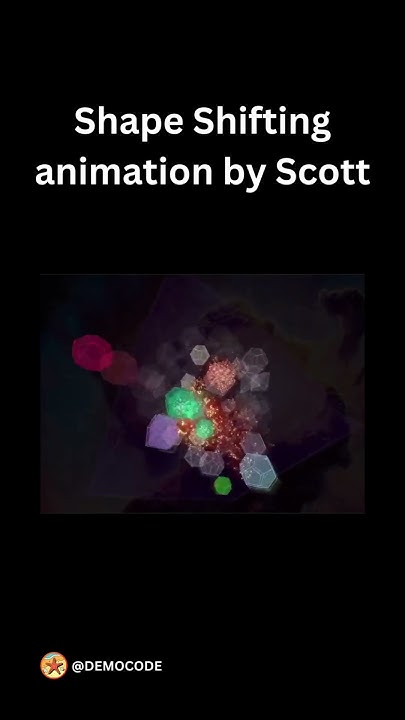 Shape Shifting Canvas Animation Using Javascript - YouTube