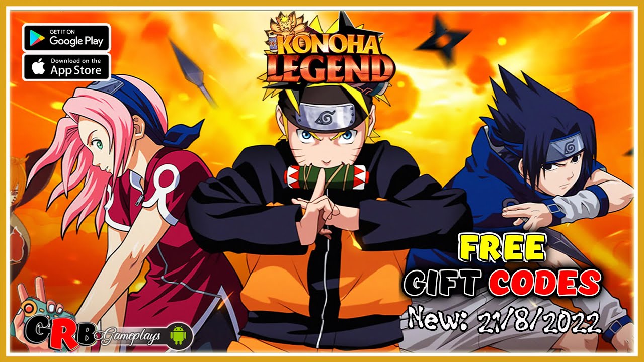 Konoha Legends 🎁8X GiftCodes Free VIP 9🔥 Gameplay Android - iOS / APK ...
