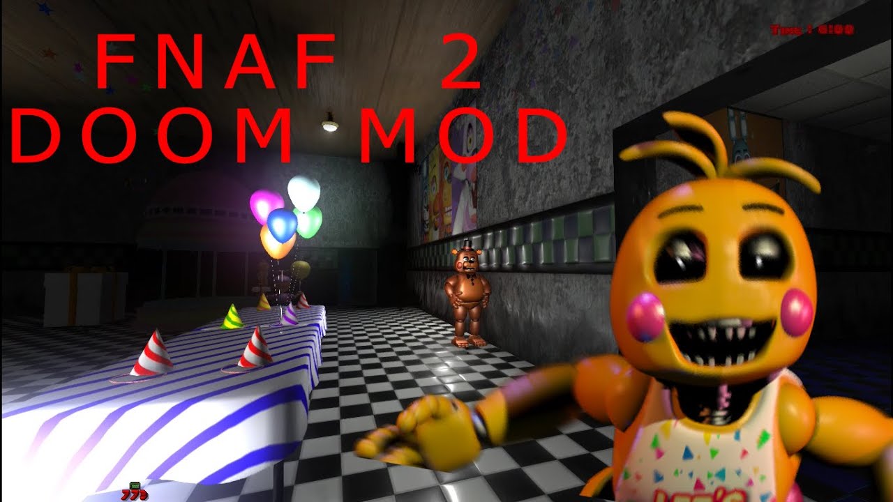 FNAF 2 DOOM MOD - O TERROR PIORA - YouTube