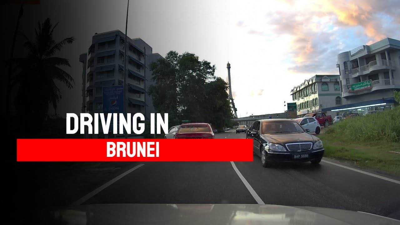 What is like to drive in Brunei? Drive from Tutong to the Airport In ...