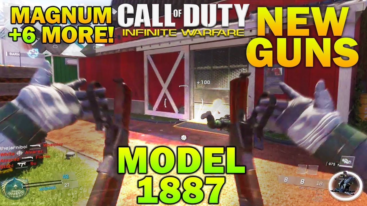 The Return: New MODEL 1887 In Infinite Warfare - Best Reload Animation ...