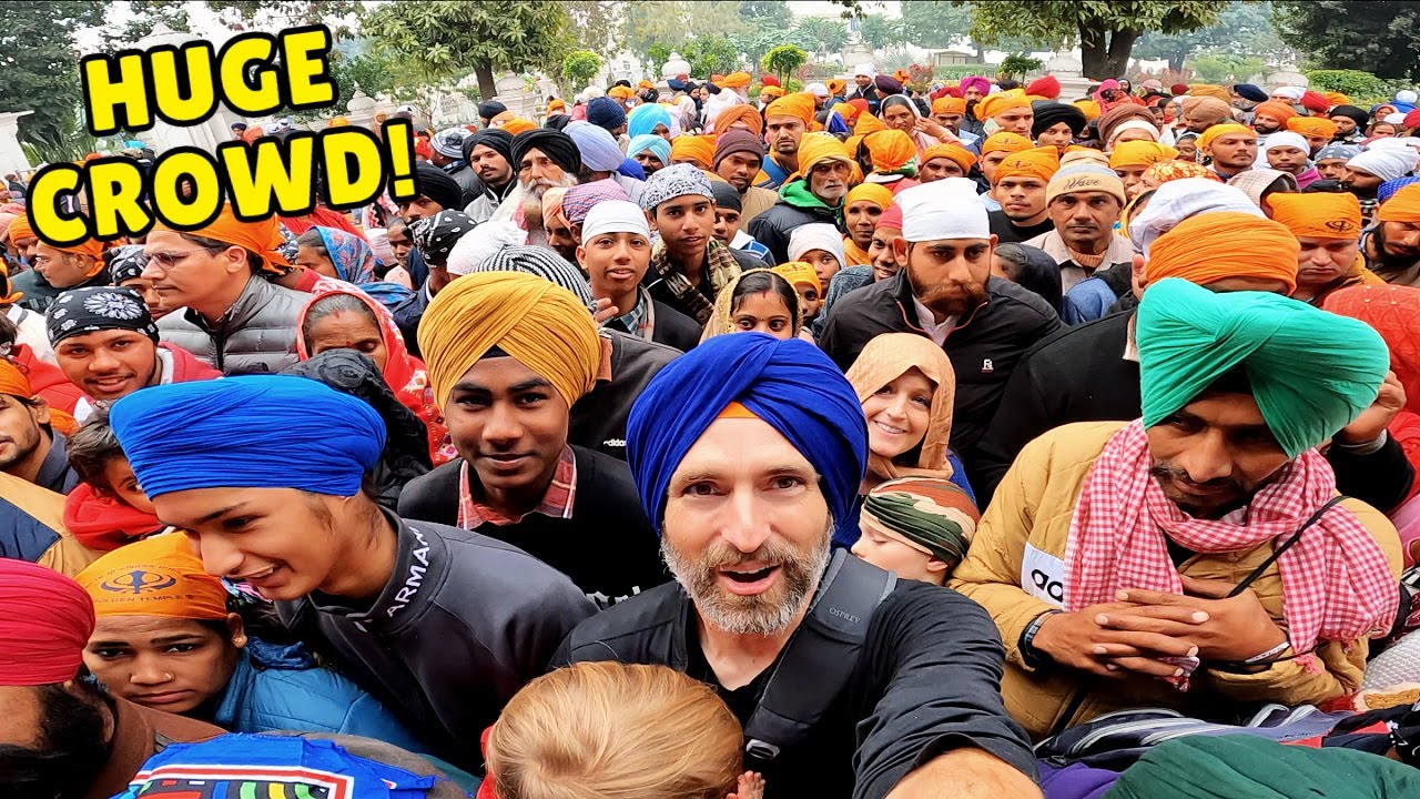 Americans Explore the Sikh Golden Temple on Its Craziest Day | Amritsar ...