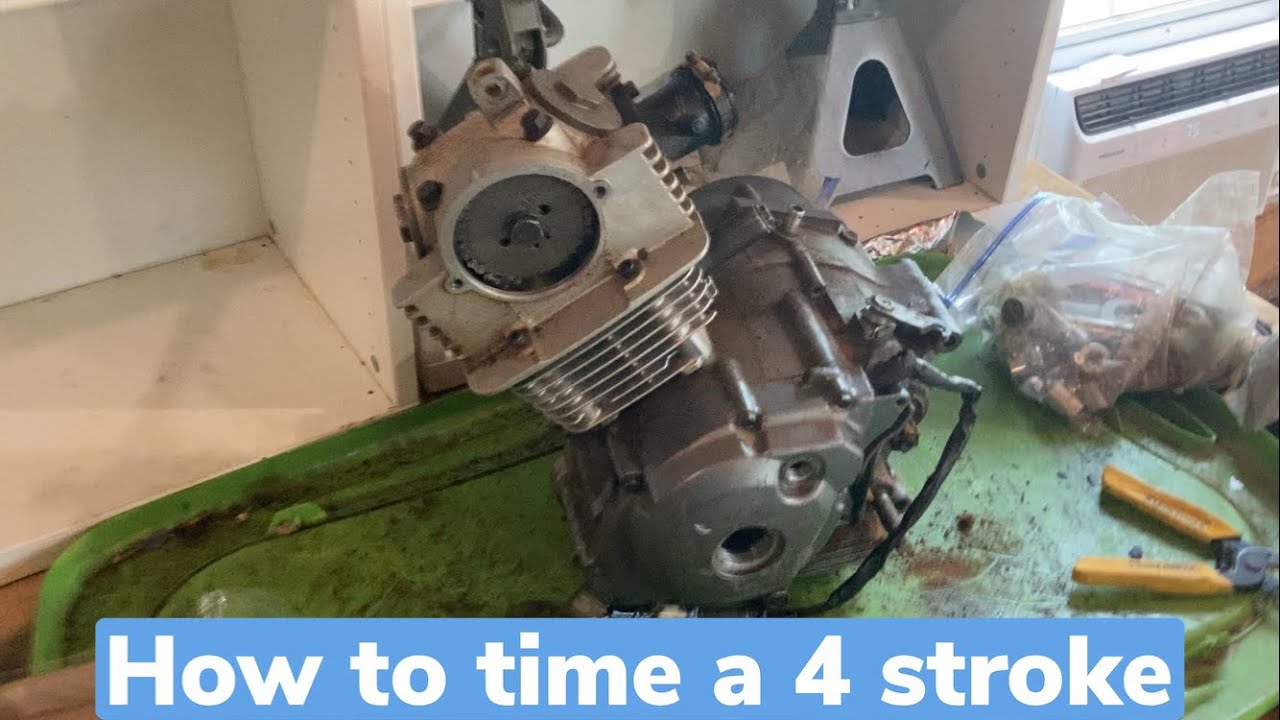 How to time a 4 stroke engine (Quick tutorial) - YouTube