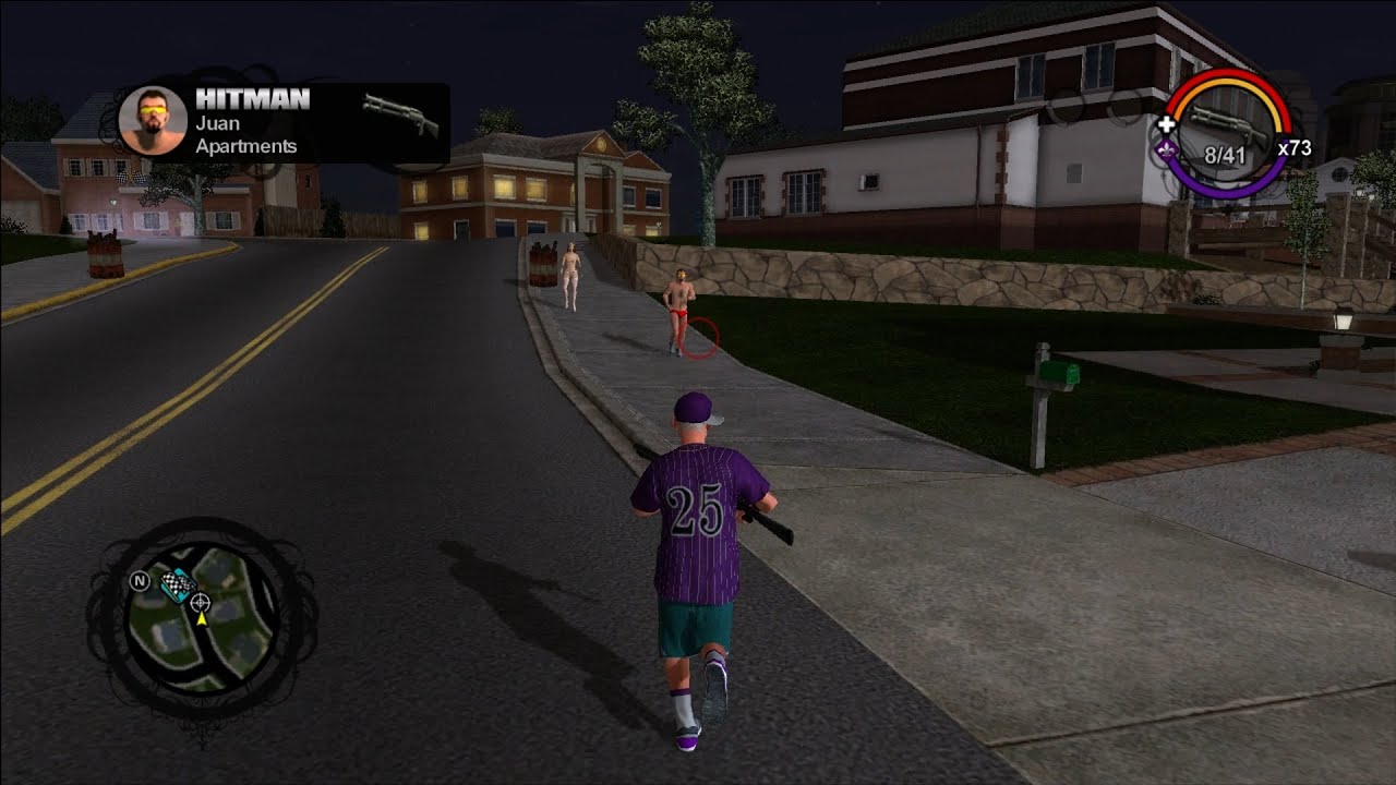 Saints Row - Xbox 360 - Hitman - Westside Rollerz - Juan (Blind) - YouTube