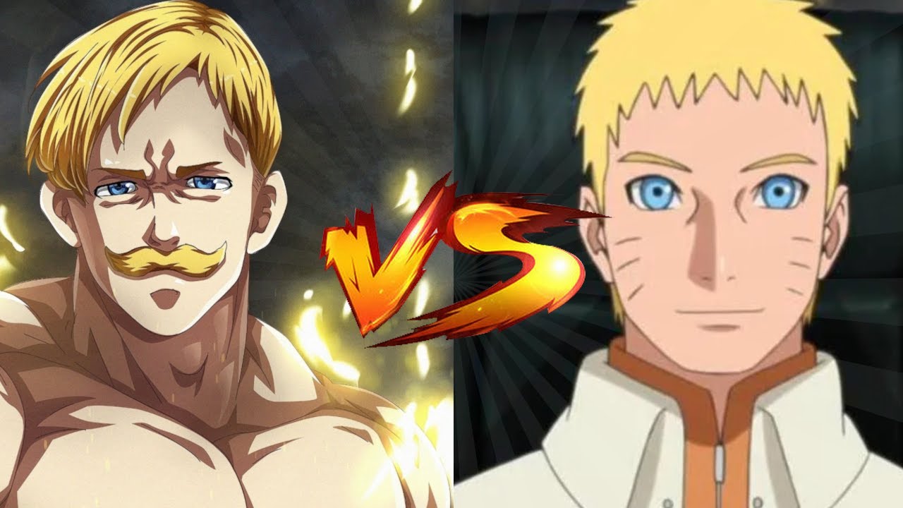 Escanor vs Naruto battle of the strongest round 1 Jump force mugen ...
