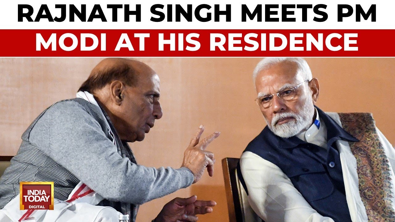 Defence Minister Briefs PM Modi On Pahalgam Operations | Multi ...