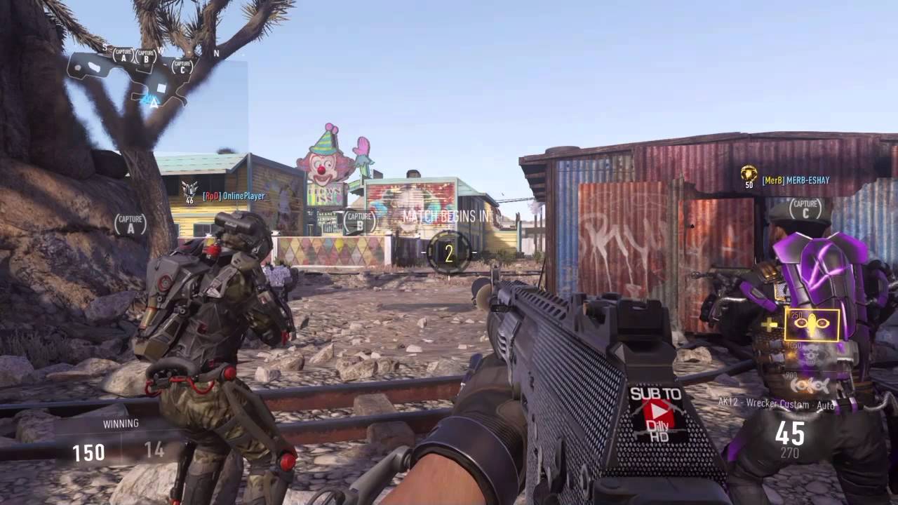 Cod Advanced Warfare/ Fun on SideShow - YouTube