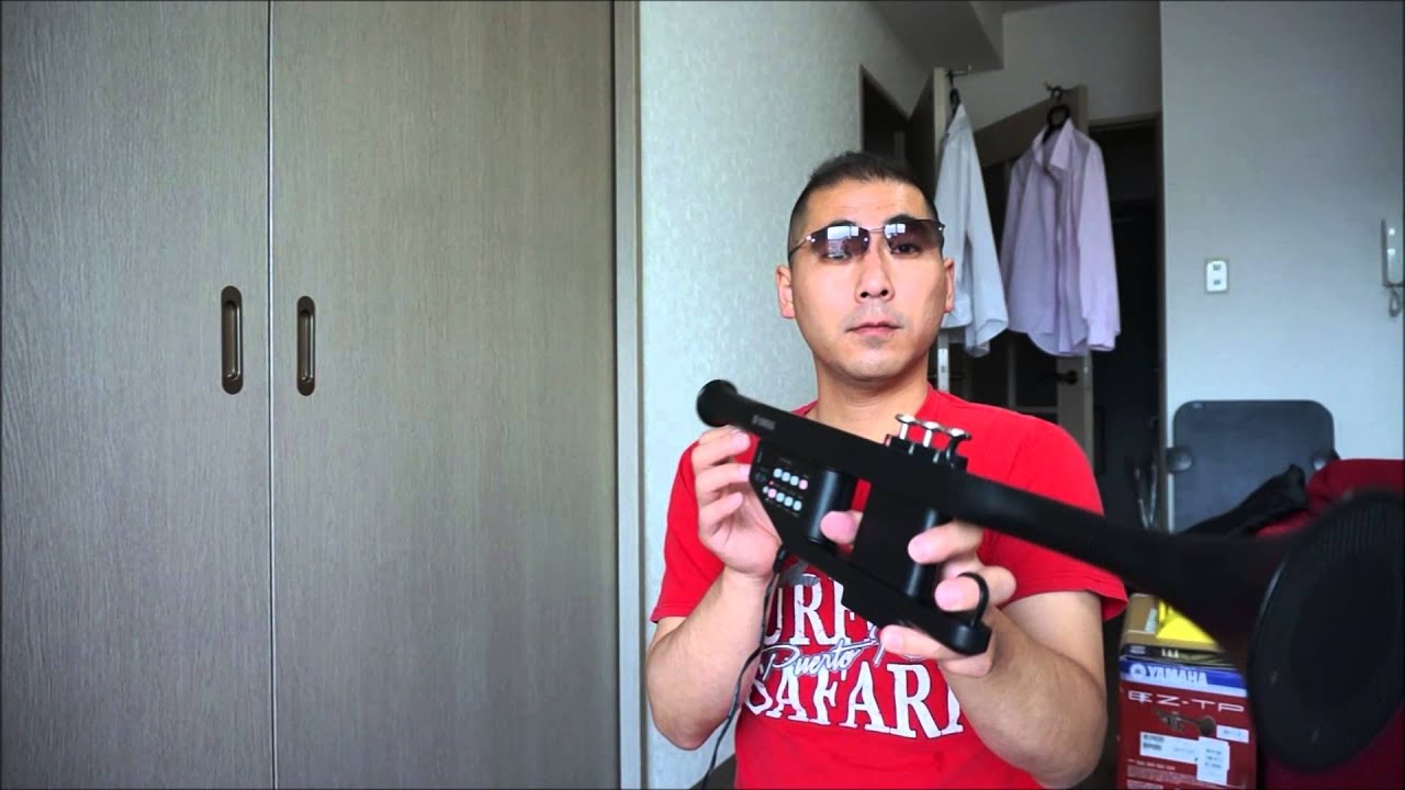 YAMAHA Electronic Digital Easy Trumpet EZ-TP EZTP with case, cable ...