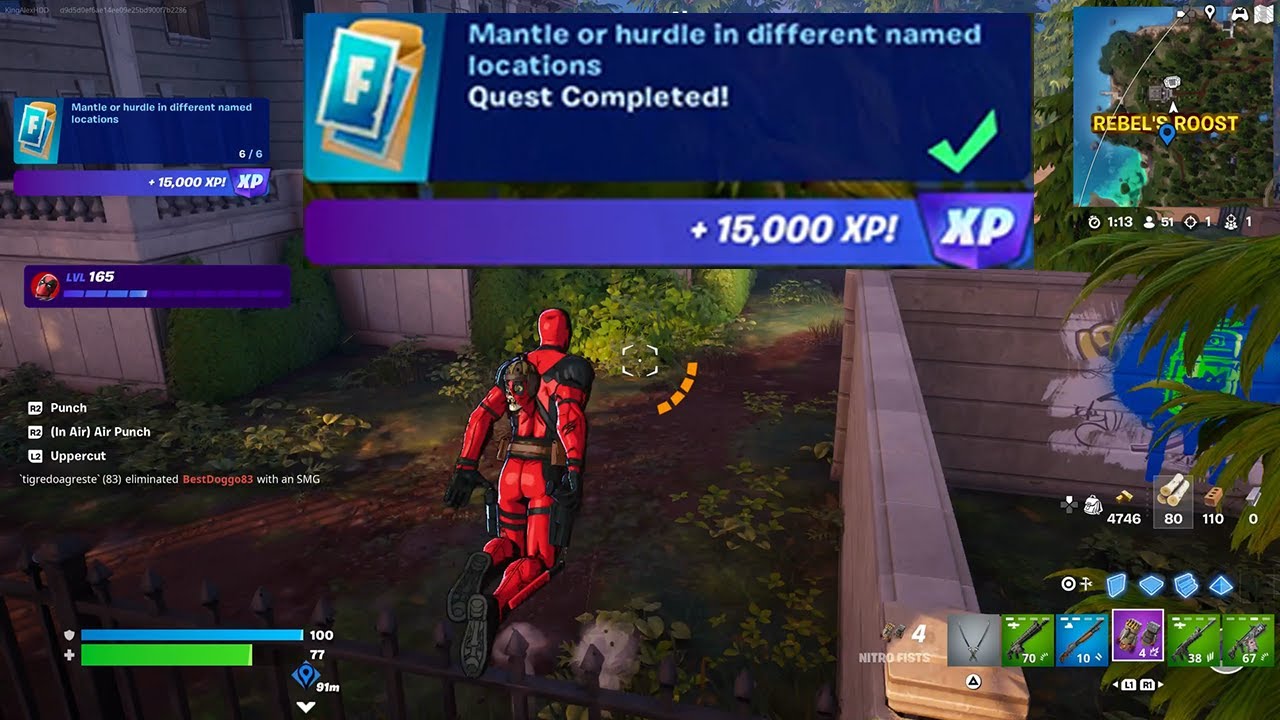 How to EASILY Mantle or hurdle in different named location in Fortnite ...