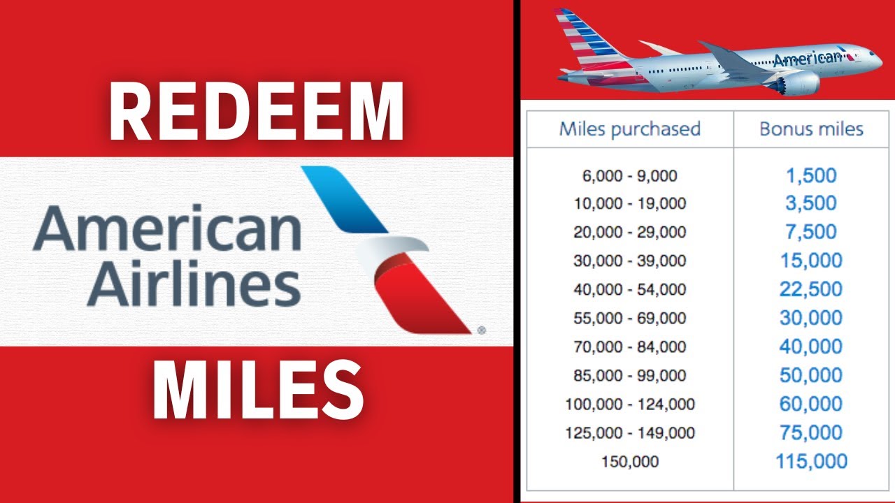 How To Redeem Miles On American Airlines (2024 Guide) - YouTube