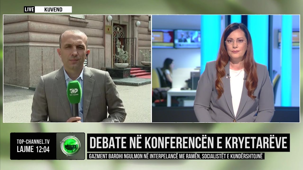 Top Channel/ Debate në Konferencën e Kryetarëve! Bardhi ngulmon në ...