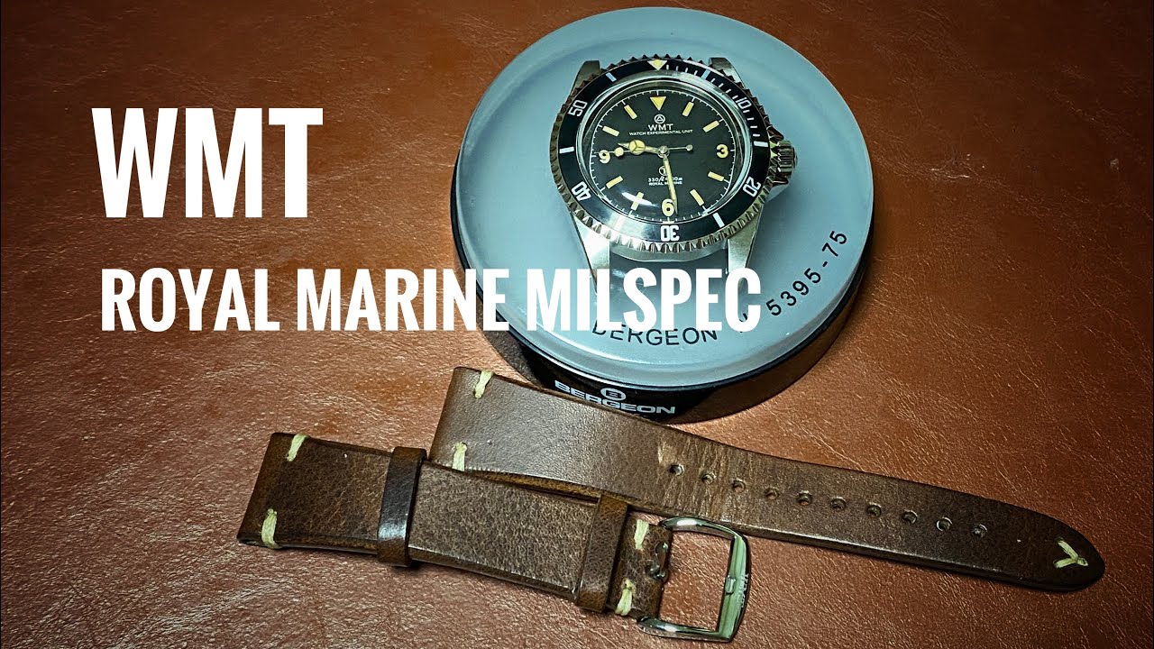WMT watch experimental unit Royal Marine MilSpec ! - YouTube