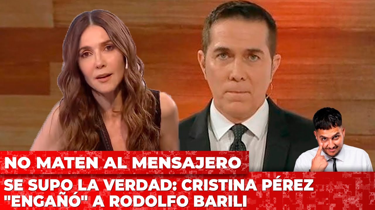 Se supo la verdad: Cristina Pérez "engañó" a Rodolfo Barili - YouTube