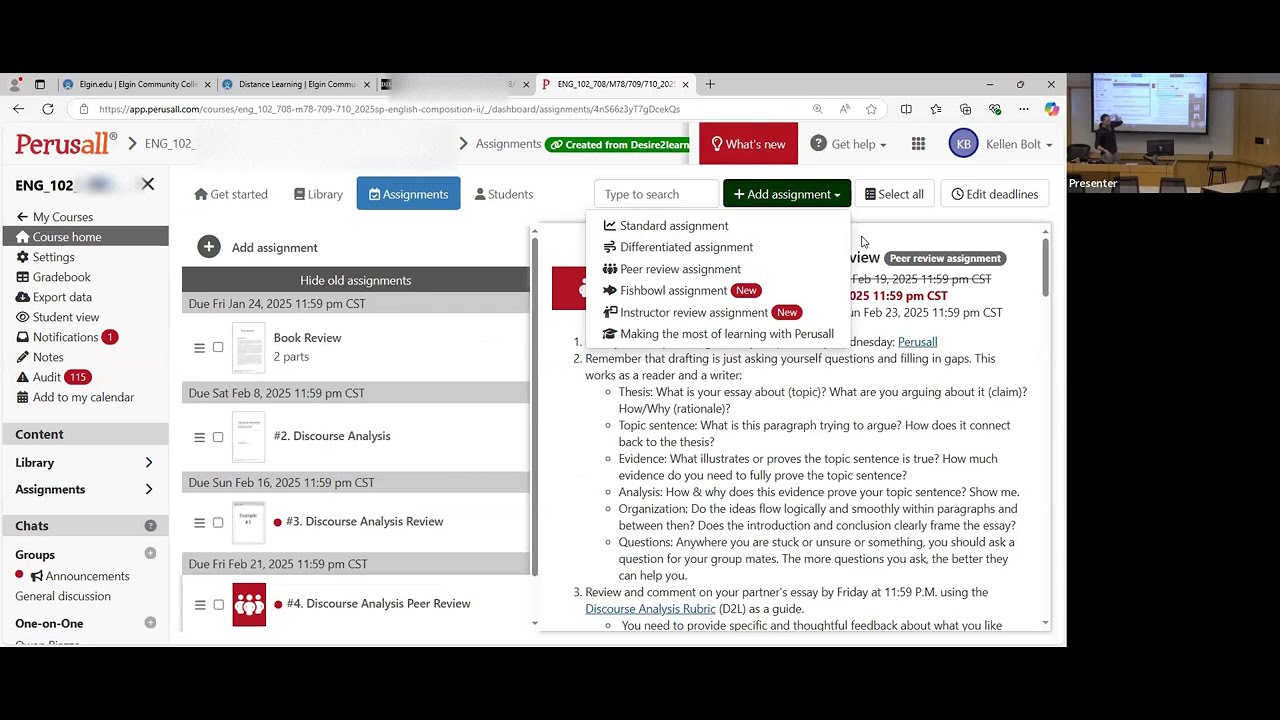 Using Perusall to Enhance and Evaluate Reading Practices - YouTube