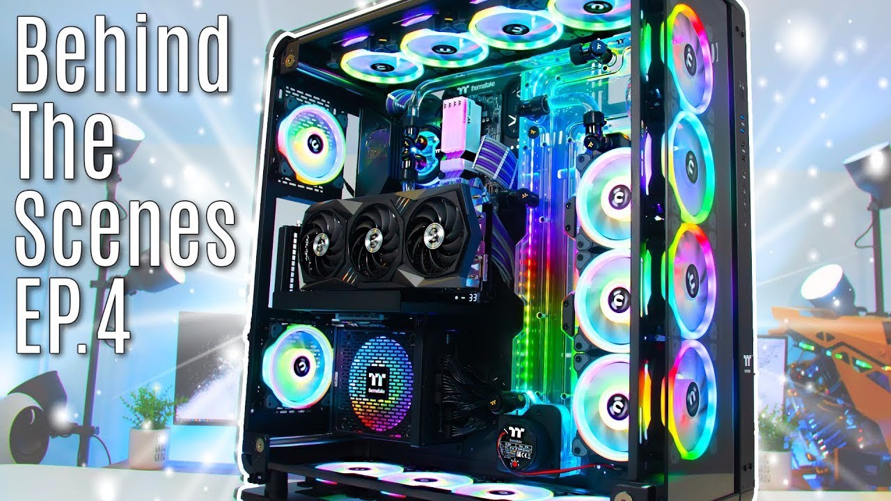 Behind The Scenes 4 - PC BUILDING WHEN THE CAMERAS ARE OFF - YouTube