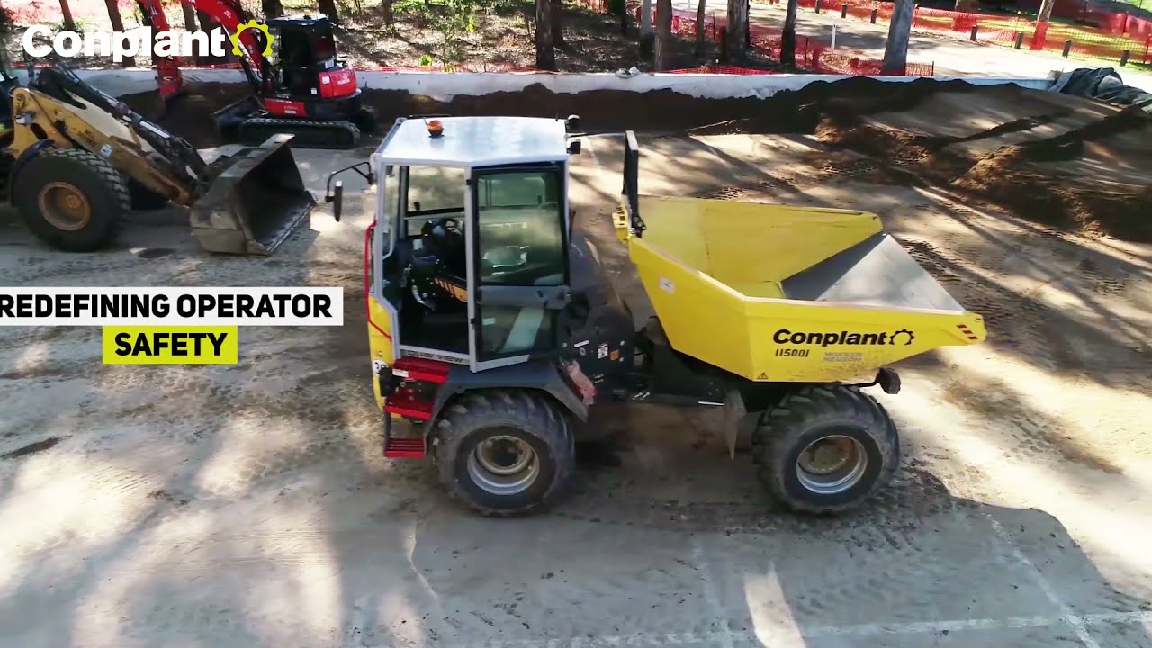 Wacker Neuson Dual View Dumper Drone video - YouTube