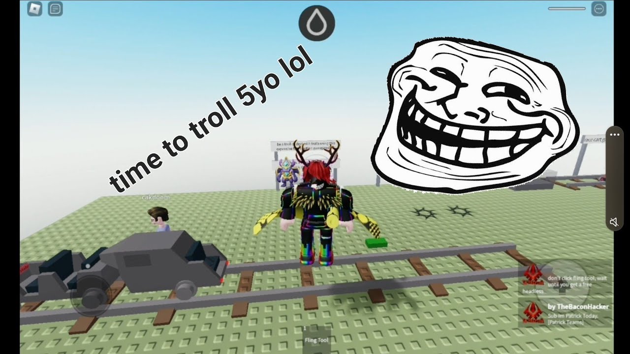 FE fling tool gives free headless too R6/R15 hydrogen - fluxus - YouTube