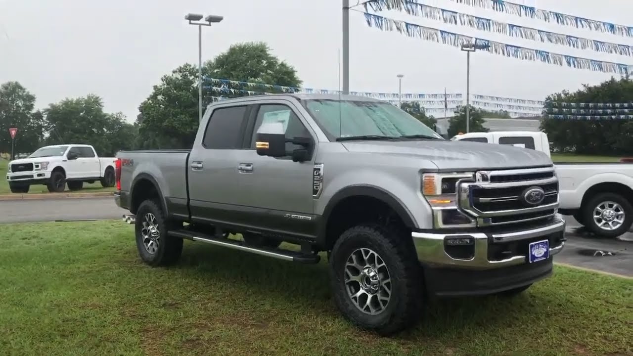 2020 Two tone Iconic Silver with knobby tires #ford - YouTube