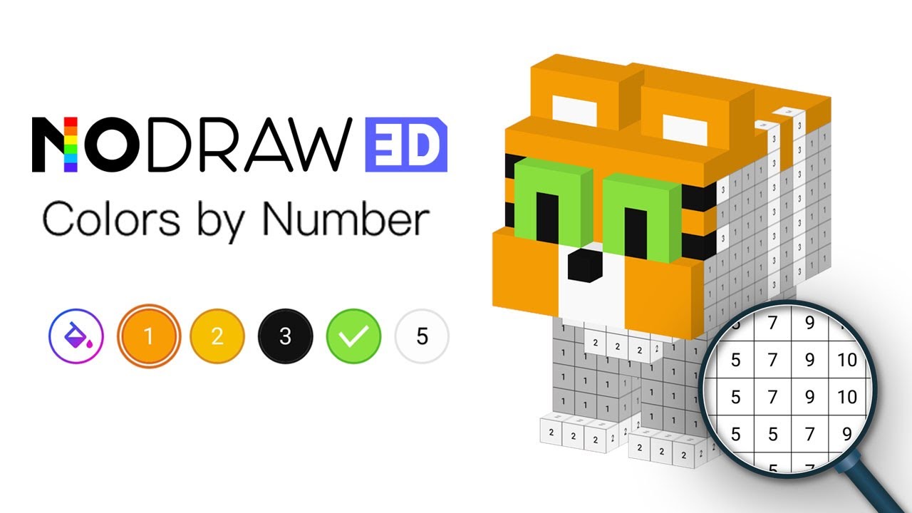 3D No.Draw-3D Coloring Game Android Gameplay Episode - YouTube