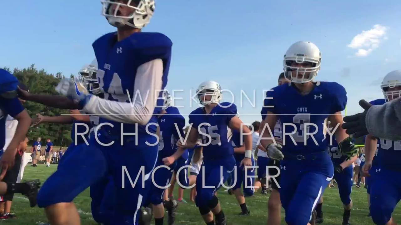 RCHS VS. Parry McCluer Football Recap - YouTube